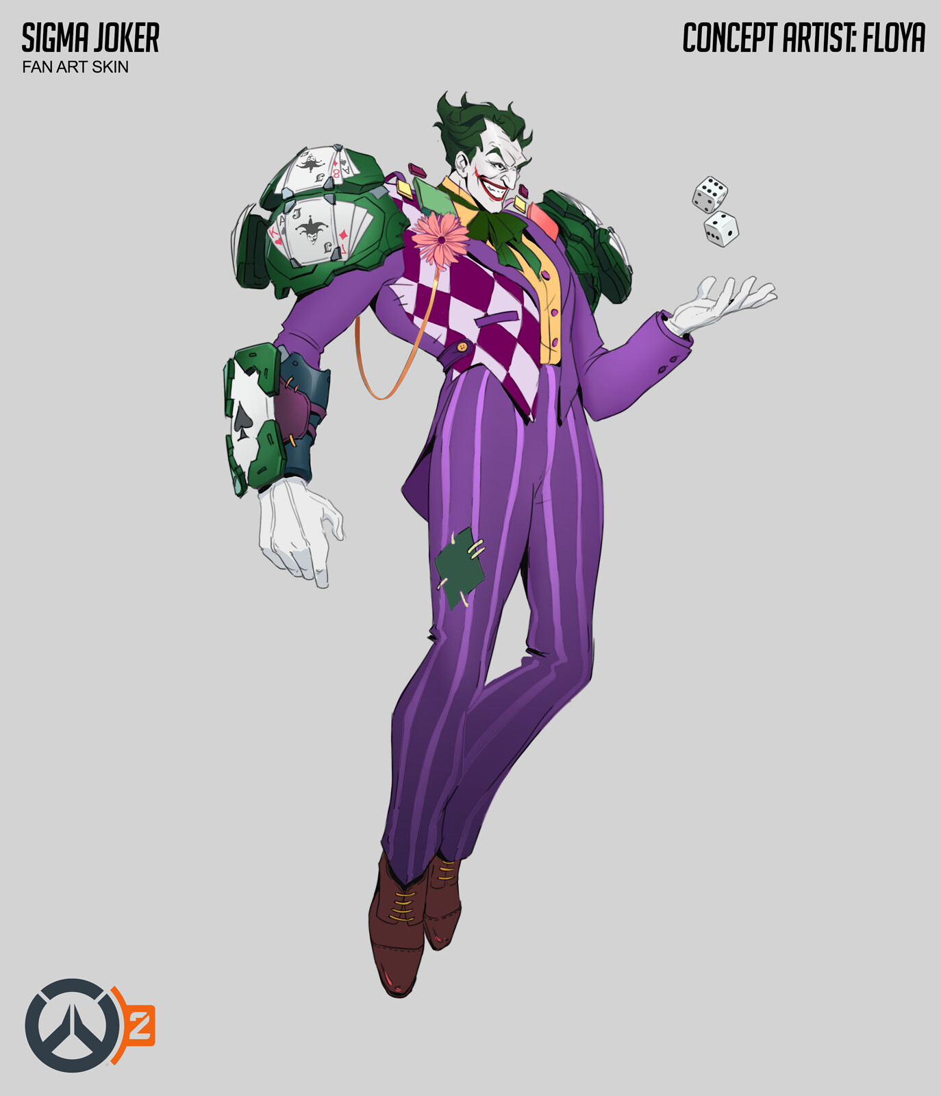 Floya - Overwatch2 fanart skins