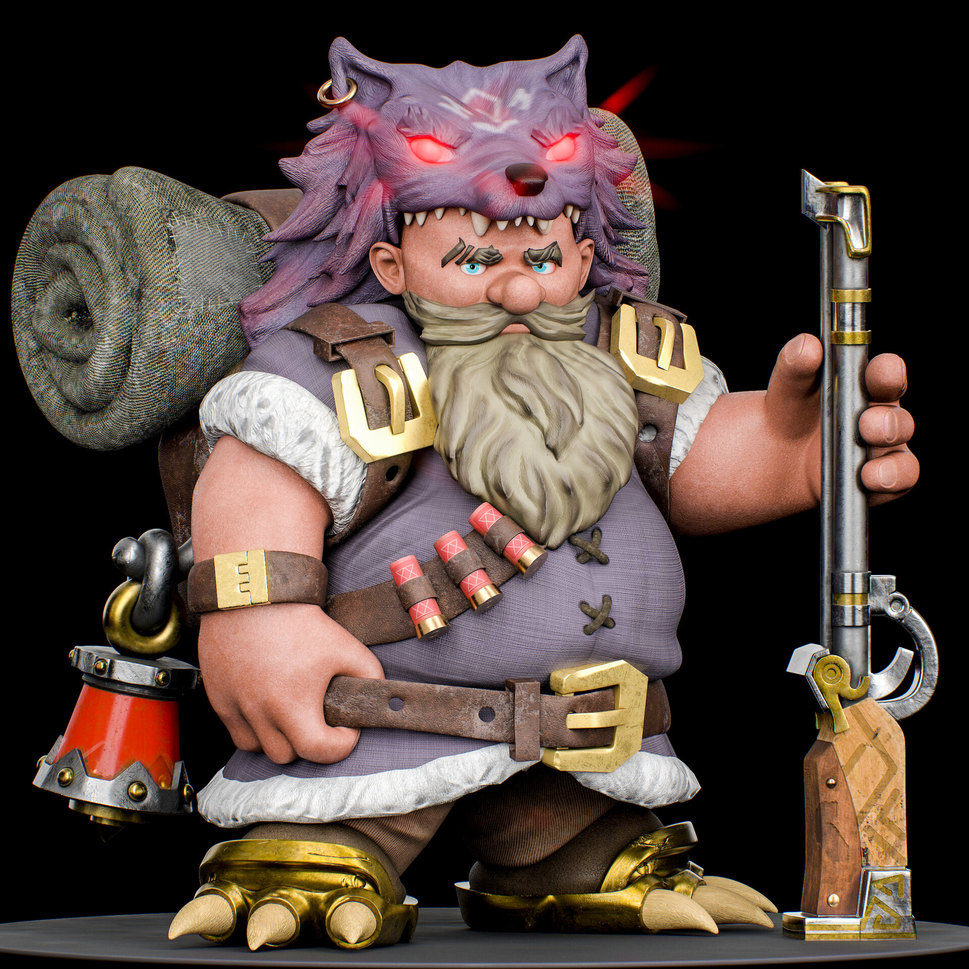 ArtStation - Wolf Hunter