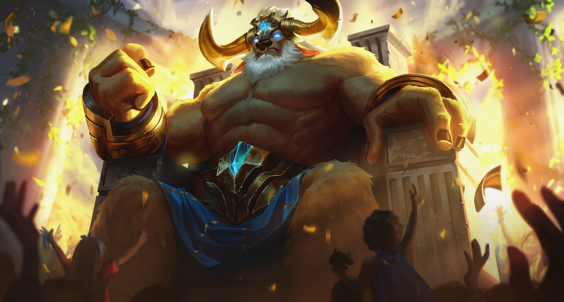 ArtStation - Golden Alistar Fan Splash