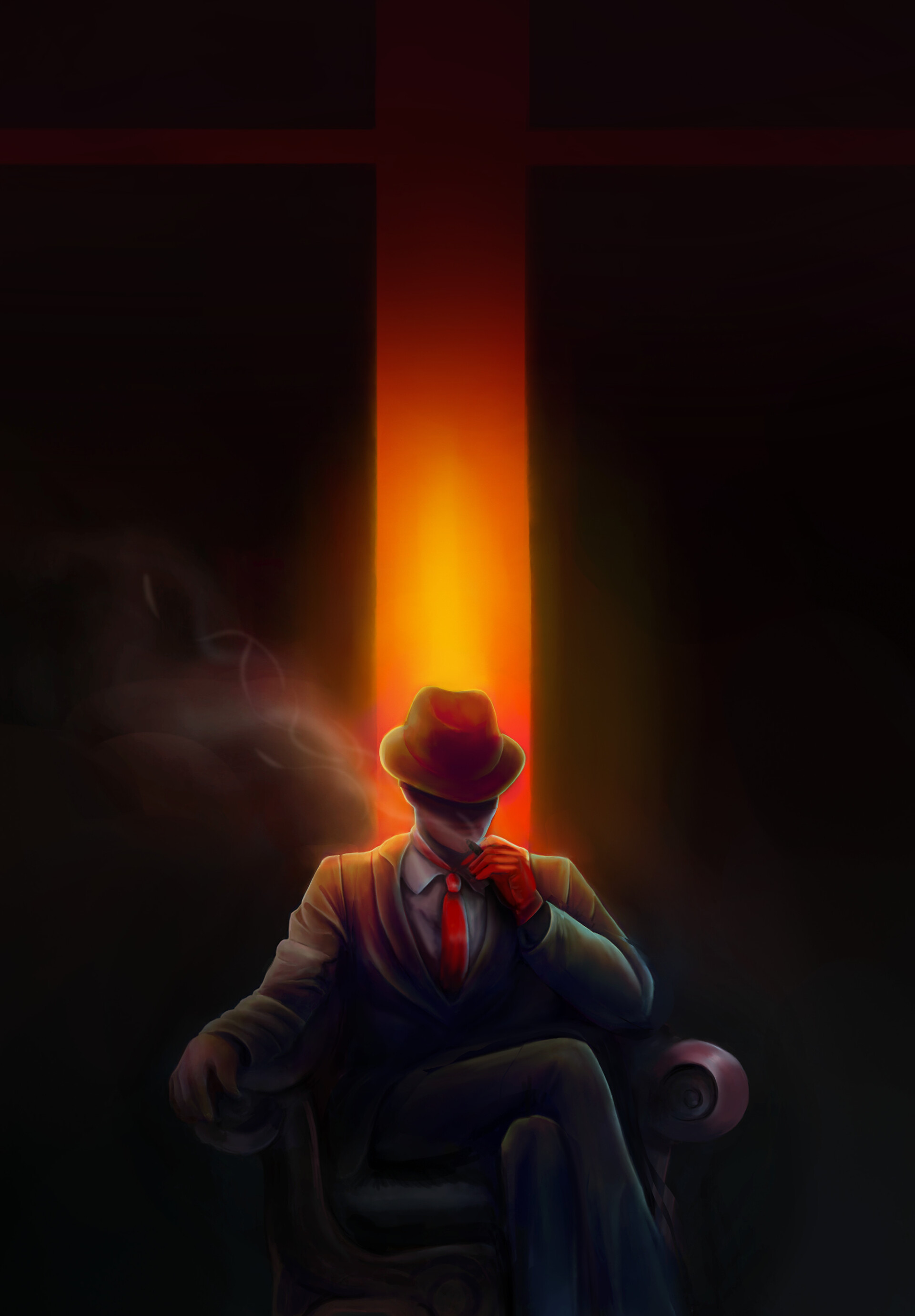 ArtStation - Mafia Man Book Cover