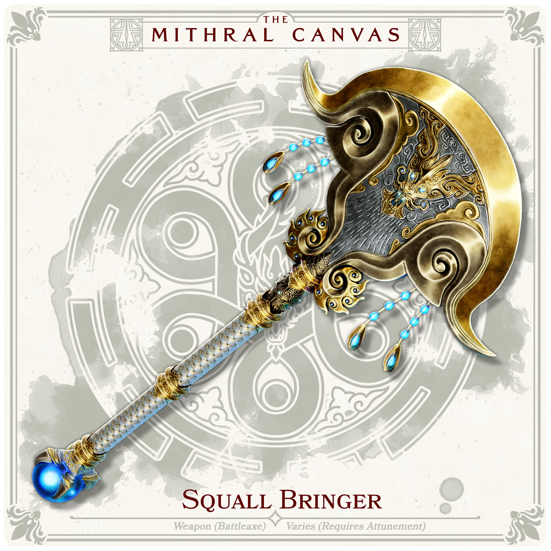 ArtStation - Heavenly Dragon's Blessings - The Mithral Canvas