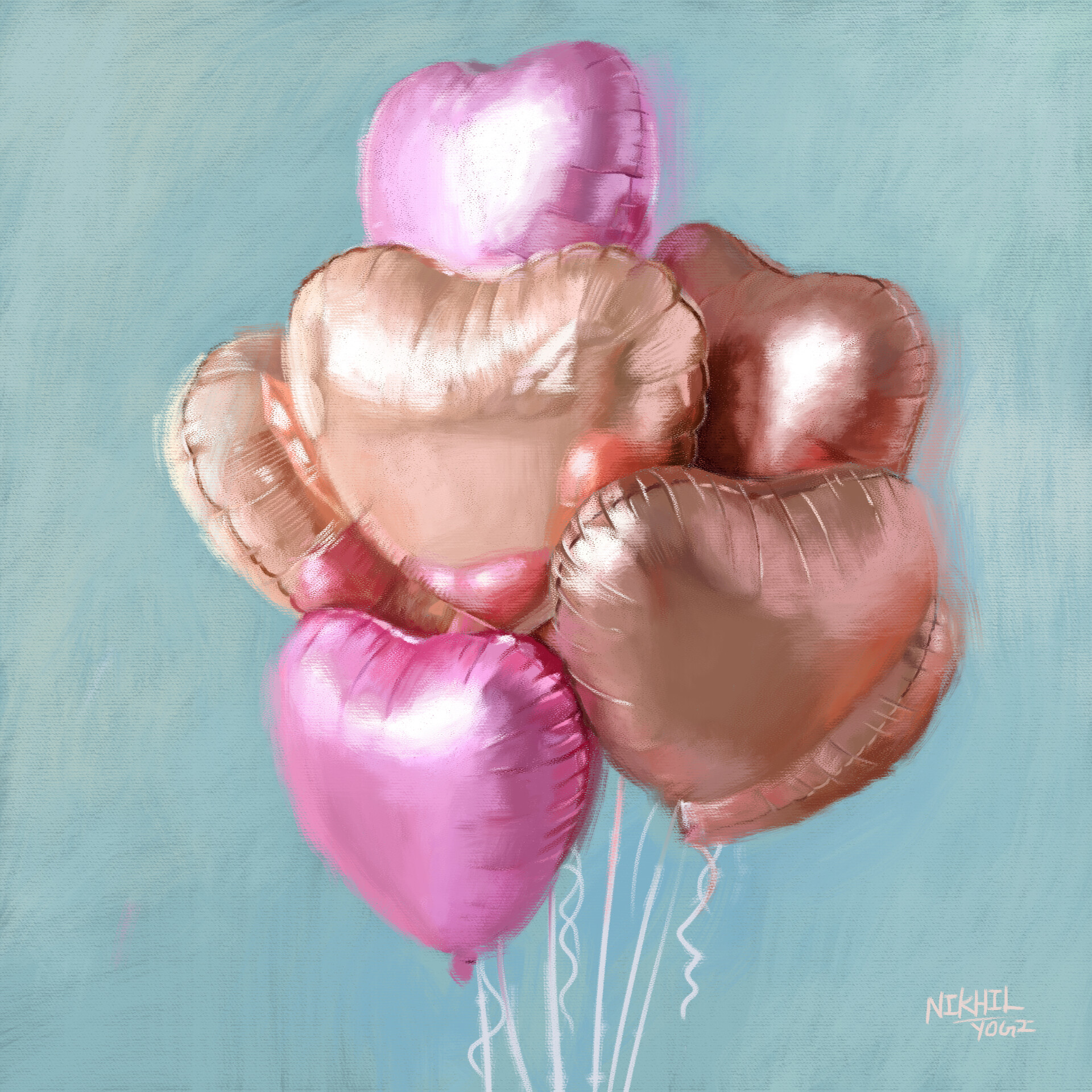 ArtStation - the metallic balloons