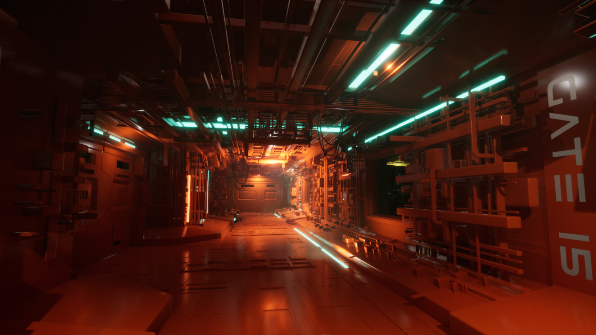 ArtStation - Space Corridor UE5