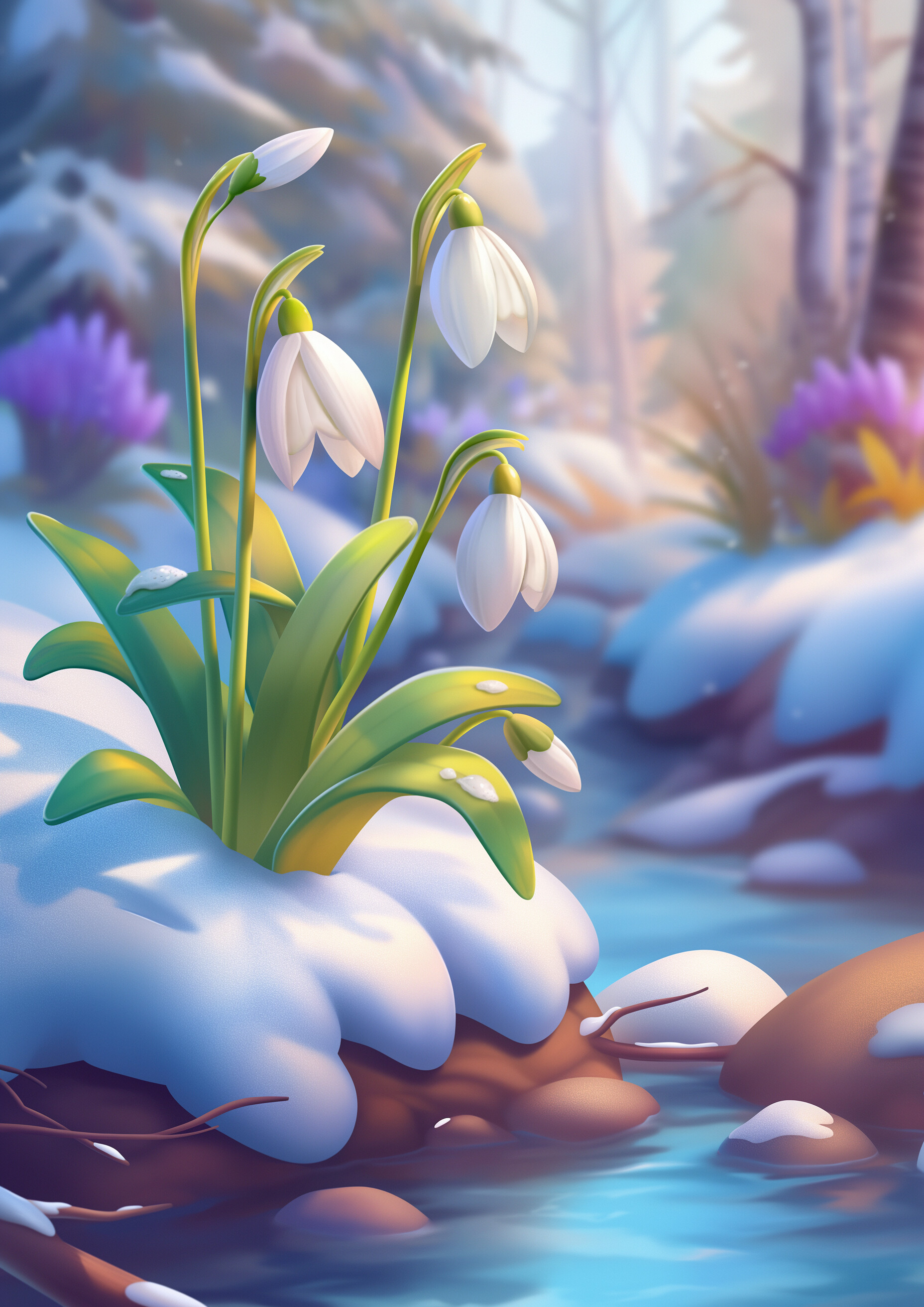 ArtStation - First day of spring