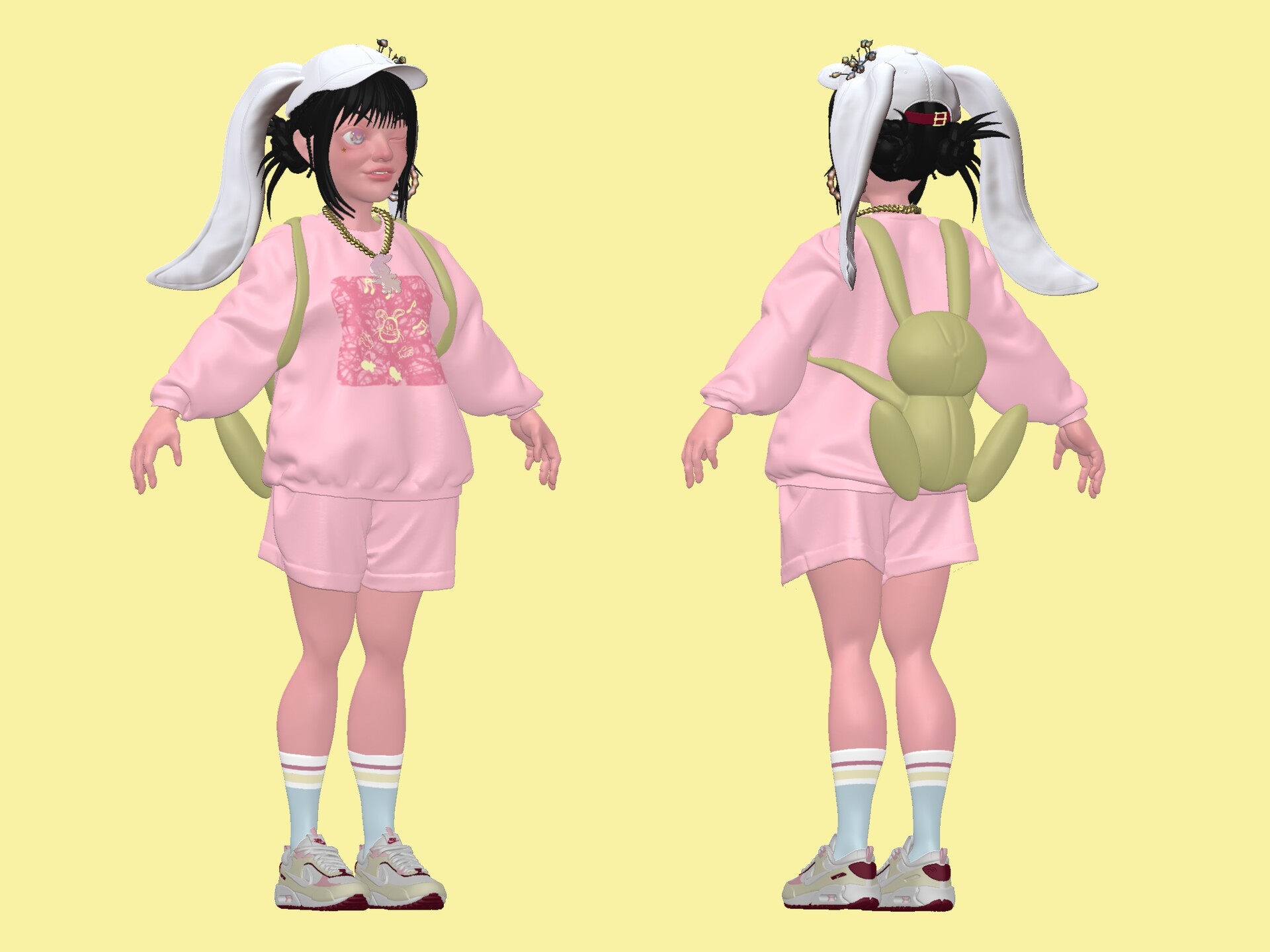 ArtStation - NWJNS Hanni Stylized