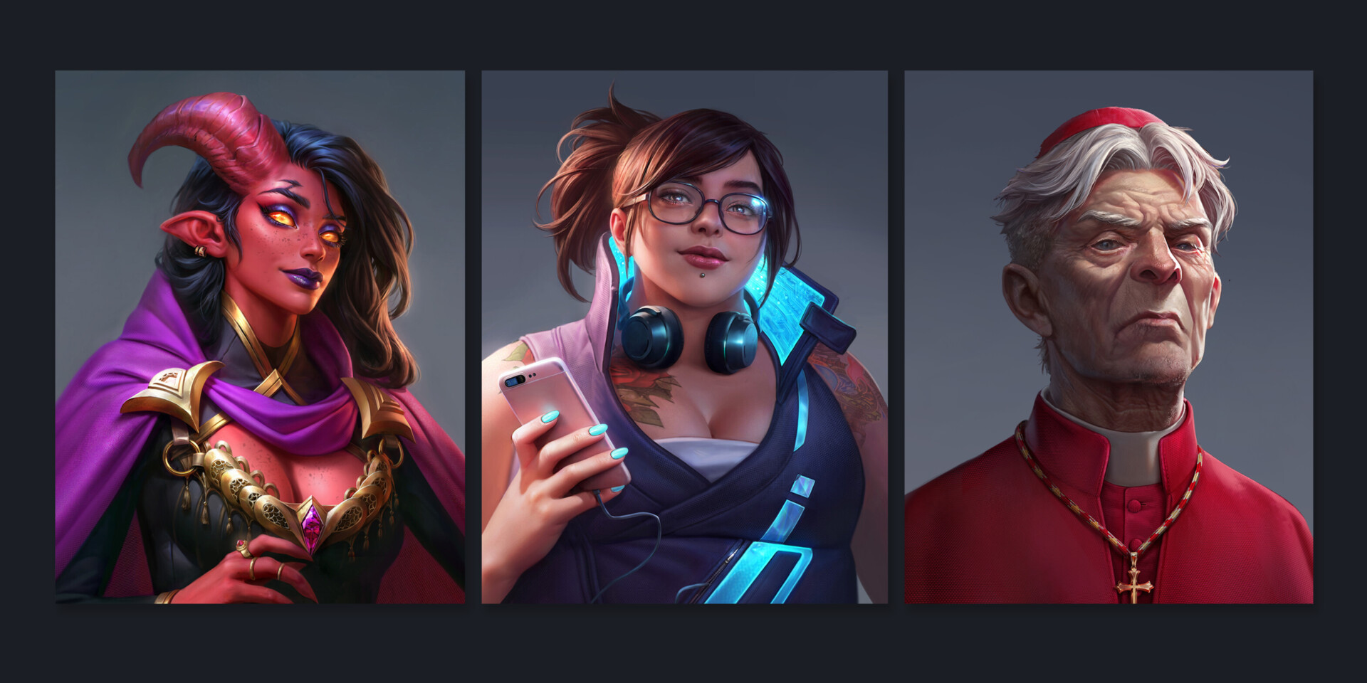 ArtStation - Game Avatars 2D Art