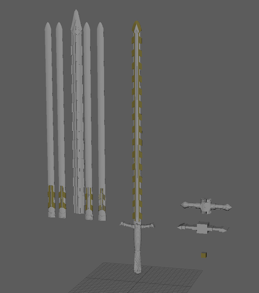 ArtStation - Stylised Longsword