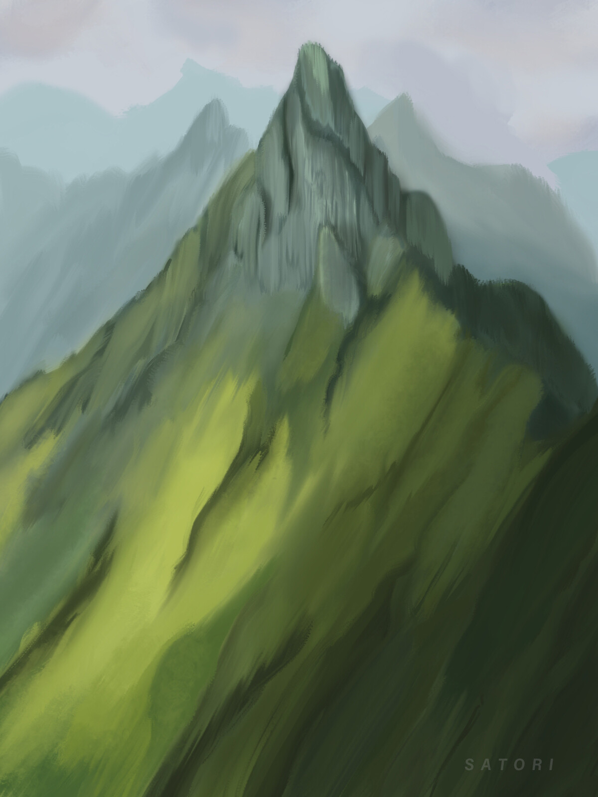 ArtStation - Mountains Tutorial