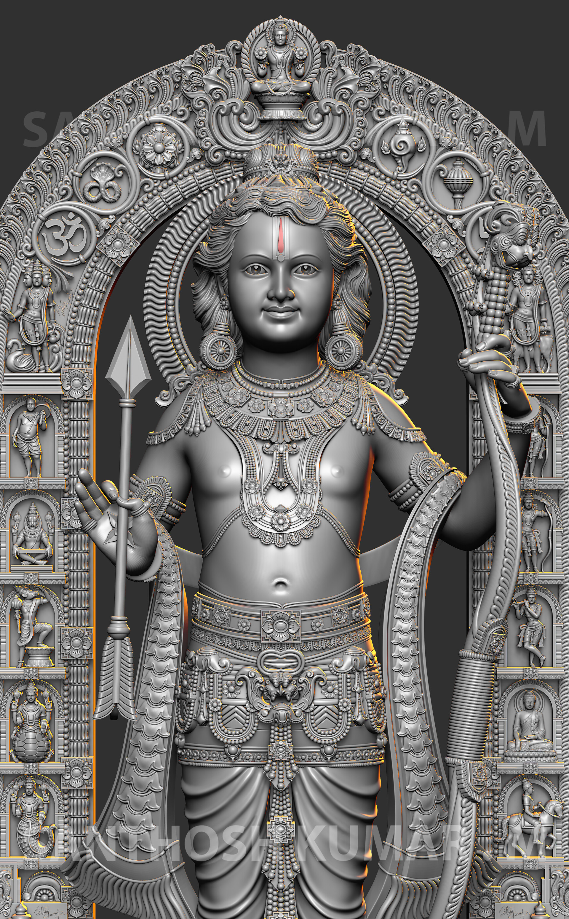 ArtStation - 3D Model of Ram Lalla