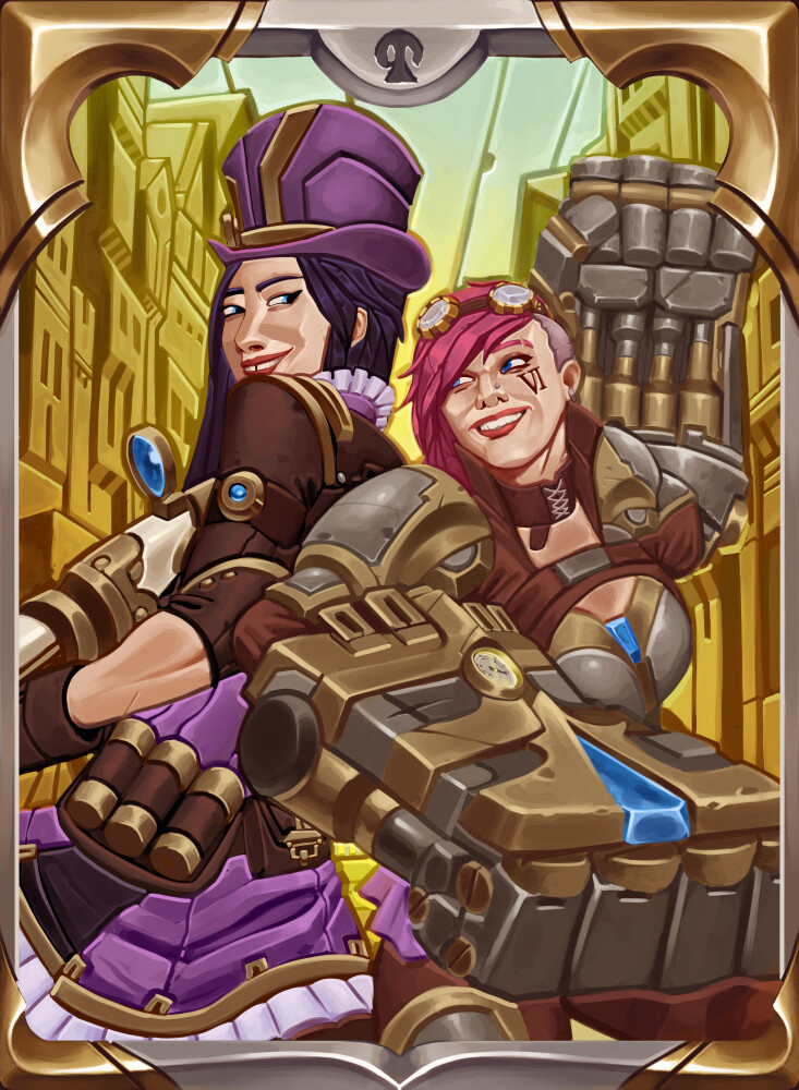 ArtStation - Card sleeves - Fanart League of Legends