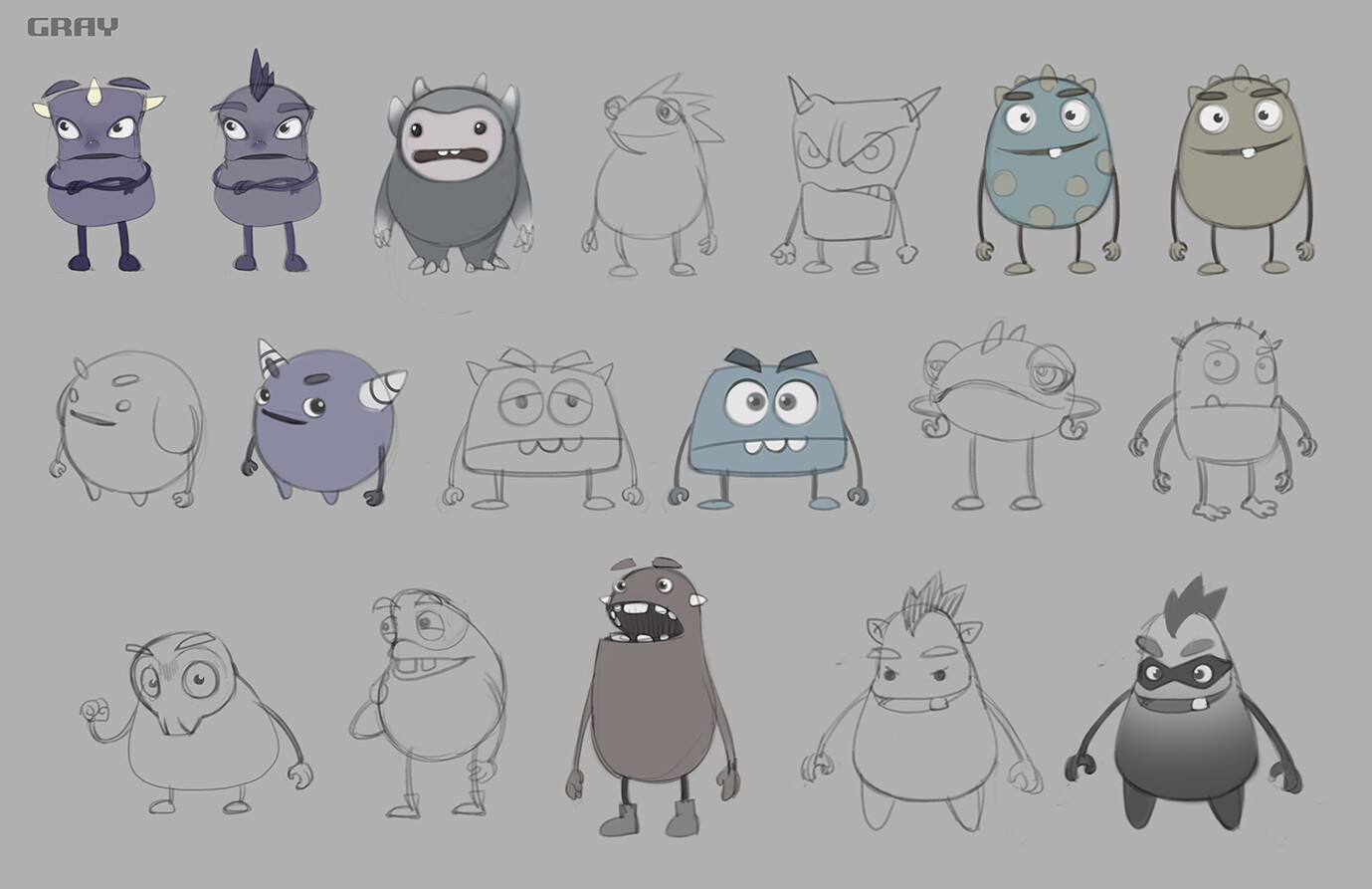 ArtStation - GRYB | Green, Red, Yellow, Blue