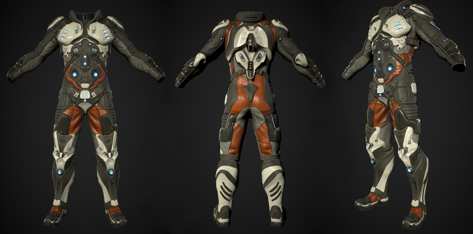 ArtStation - Cyber Suit