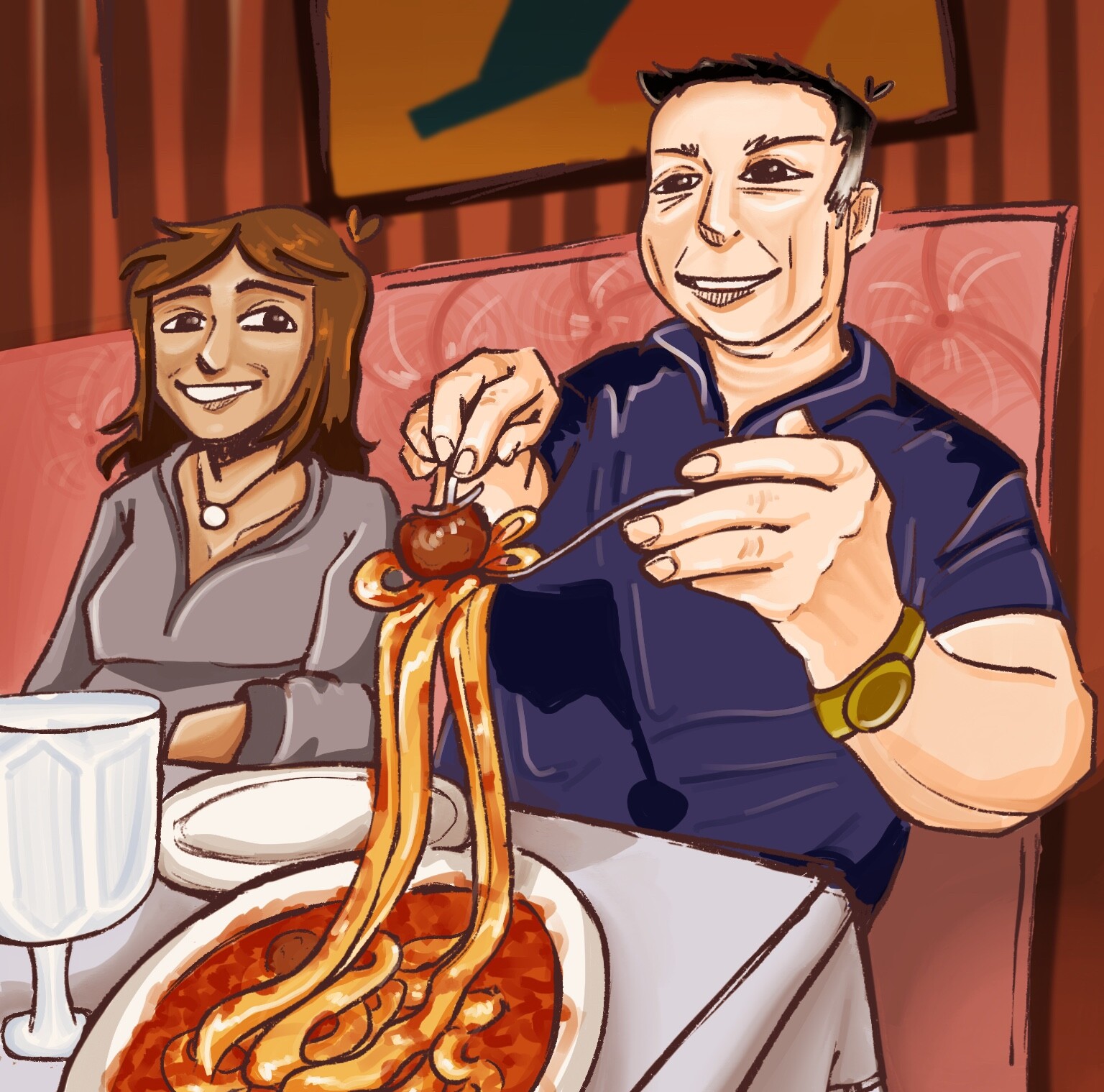 ArtStation - Restaurant Outing