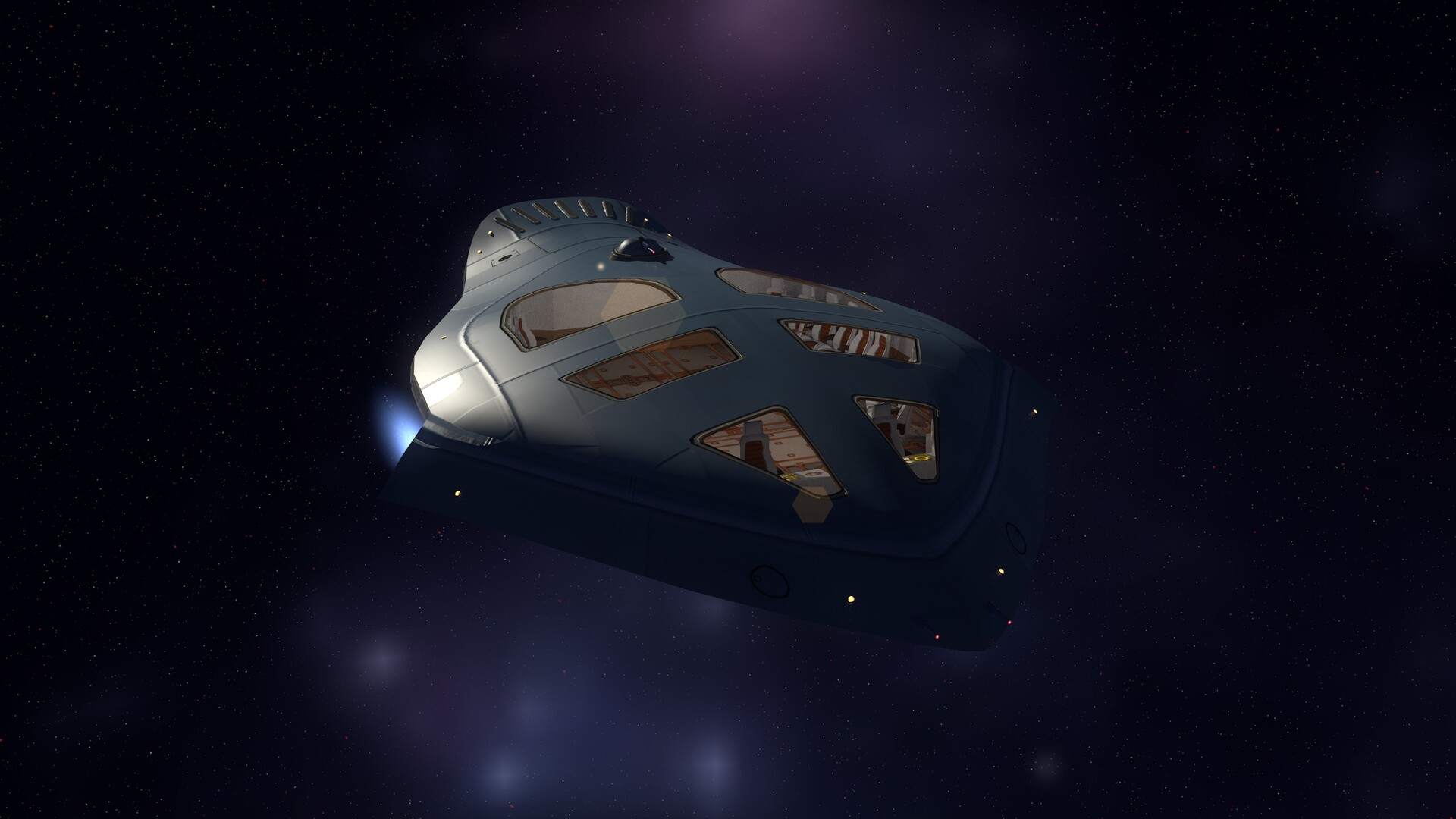 ArtStation - Ceto-class shuttle (fan design)