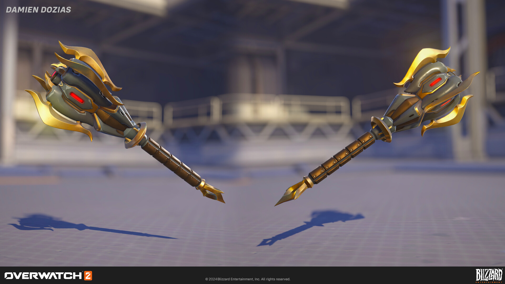 Damien Dozias - Overwatch 2 - Royal Captain Brigitte - Flail