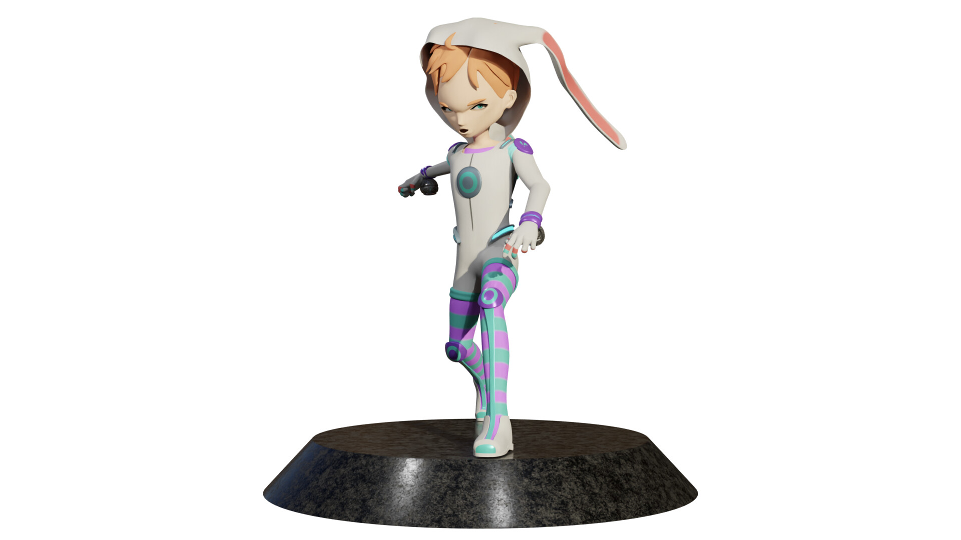 ArtStation - Code Lyoko OC - Mathieu Scillas