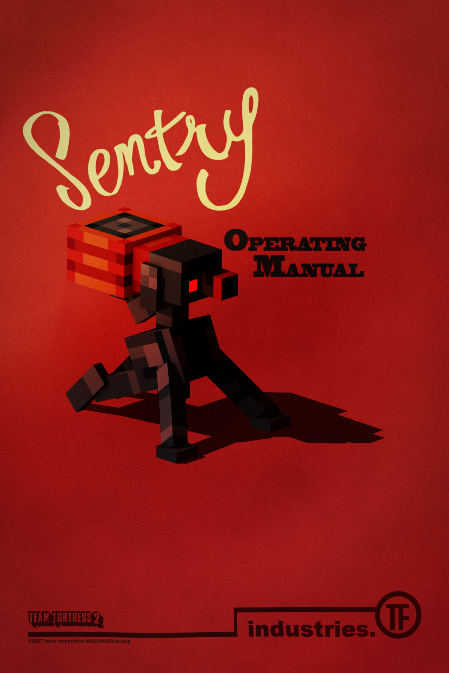 ArtStation - TF2 Sentry Operating Manual