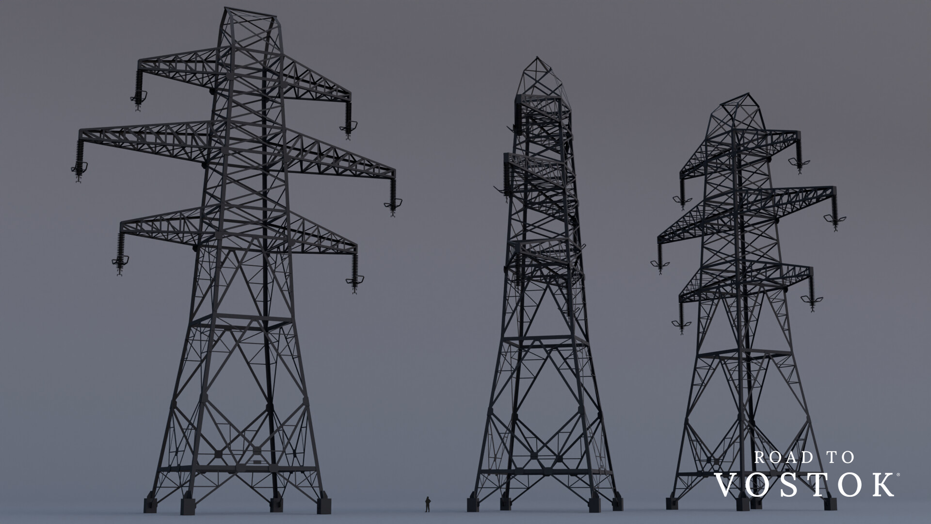 ArtStation - Transmission tower