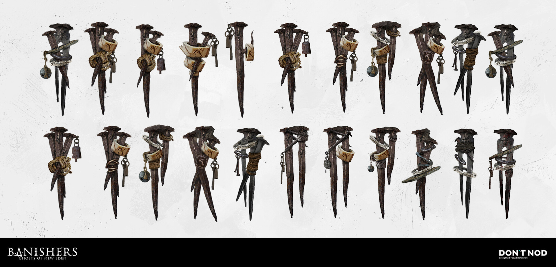 Alexia F. CADOU - Banishers : Ghosts of New Eden - Props
