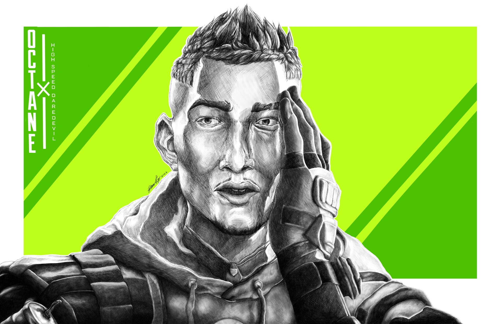 ArtStation - Octane from Apex Legends