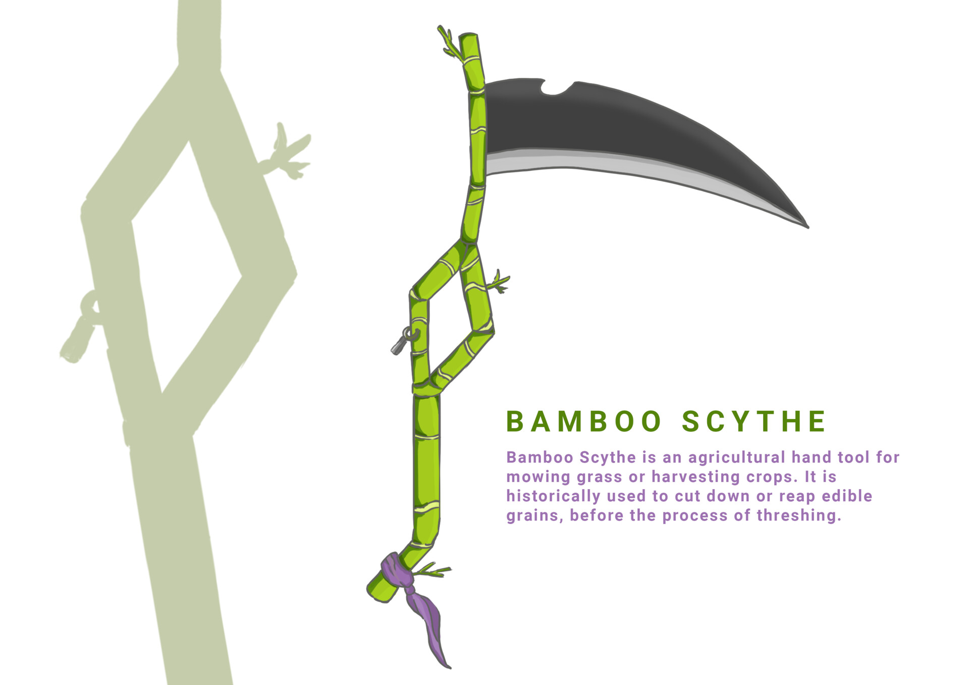 ArtStation - Bamboo Scythe