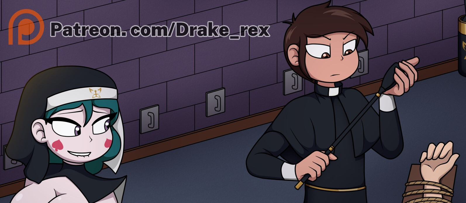 ArtStation - Commission. Sabrina's punishment