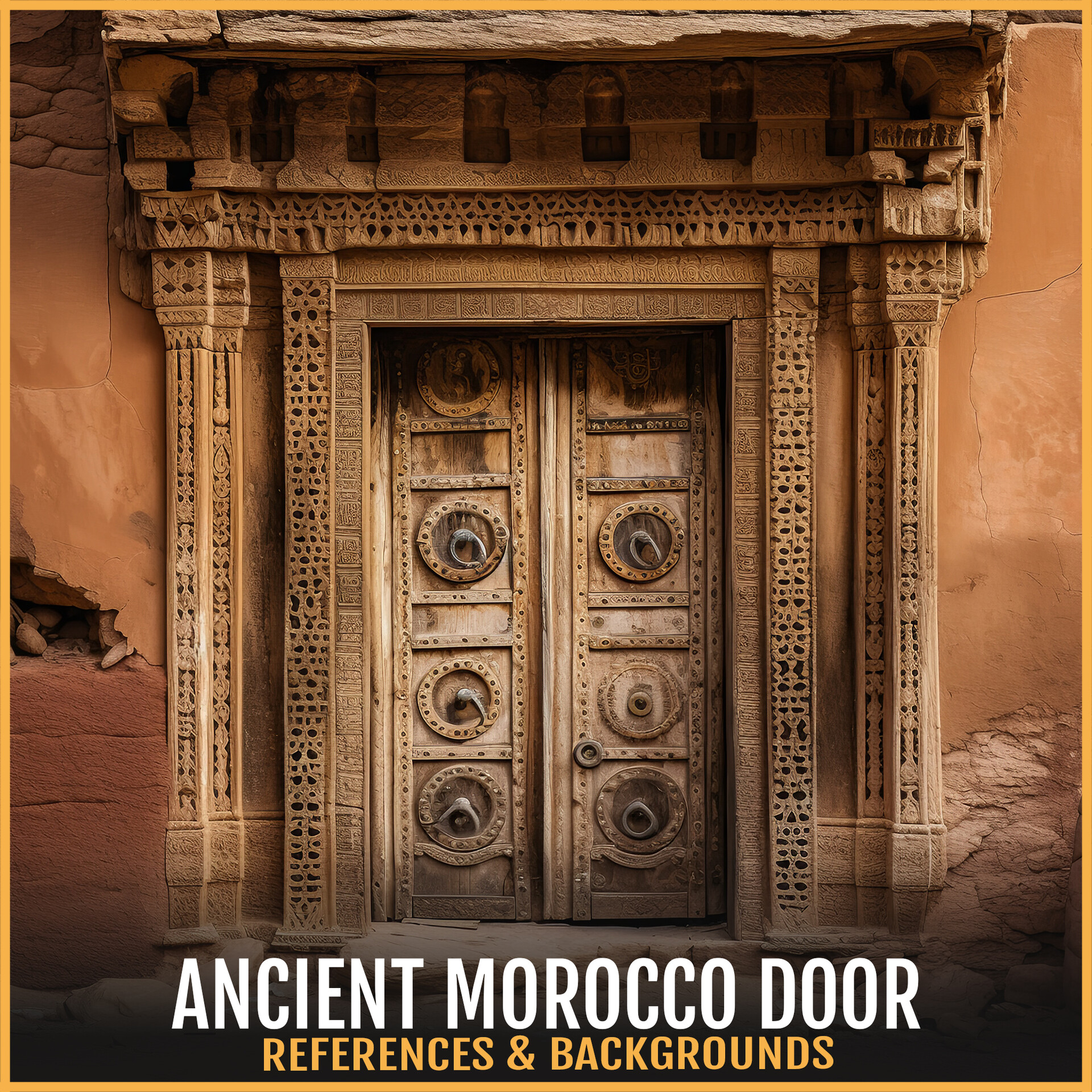 ArtStation - 505 Ancient Morocco Door