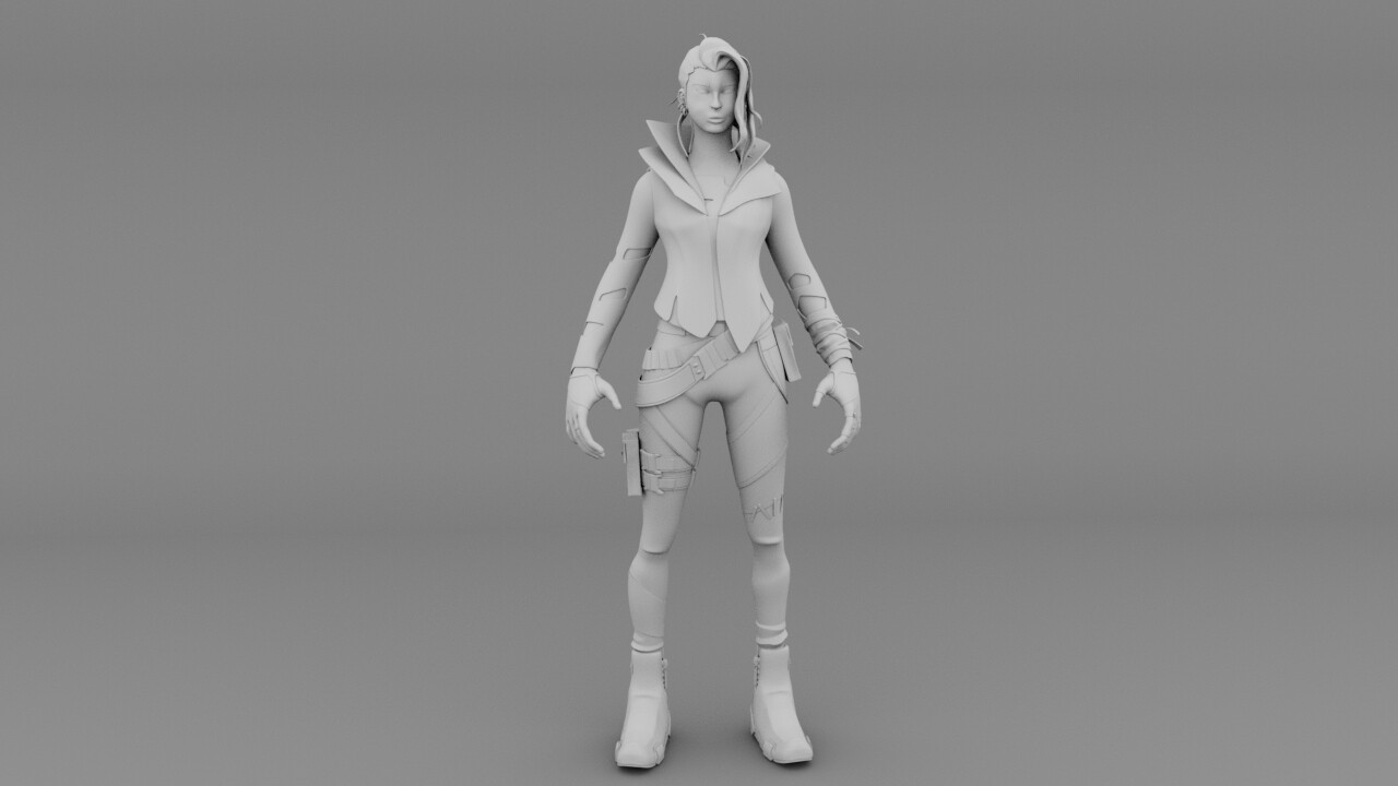 ArtStation - 3D character model asset