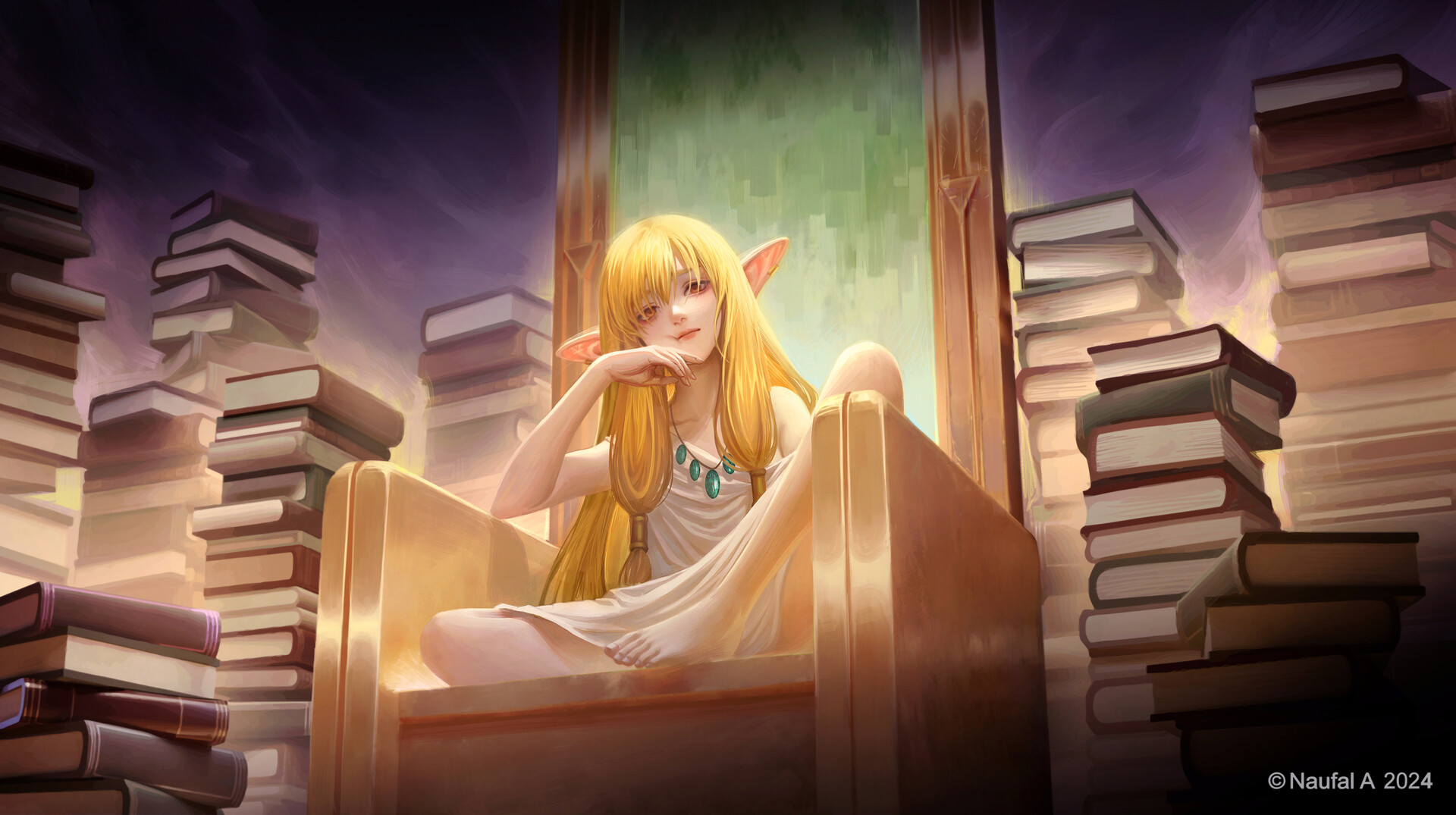 ArtStation - Serie the living grimoire