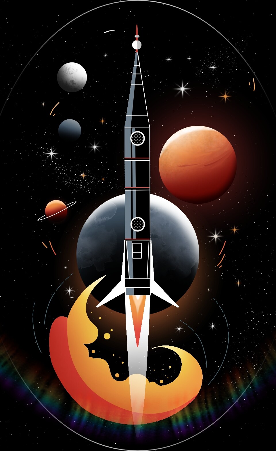 ArtStation - The parade of planets