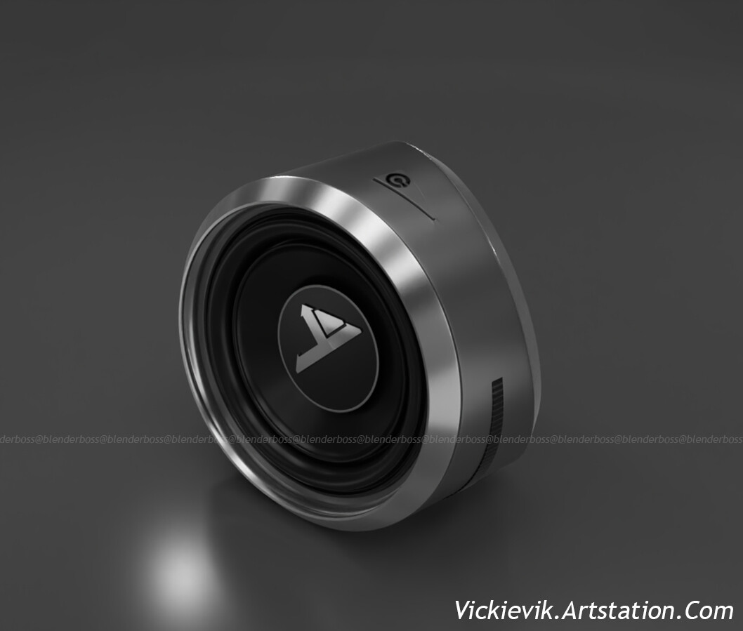 ArtStation - 3D Music Player - Blender 3D