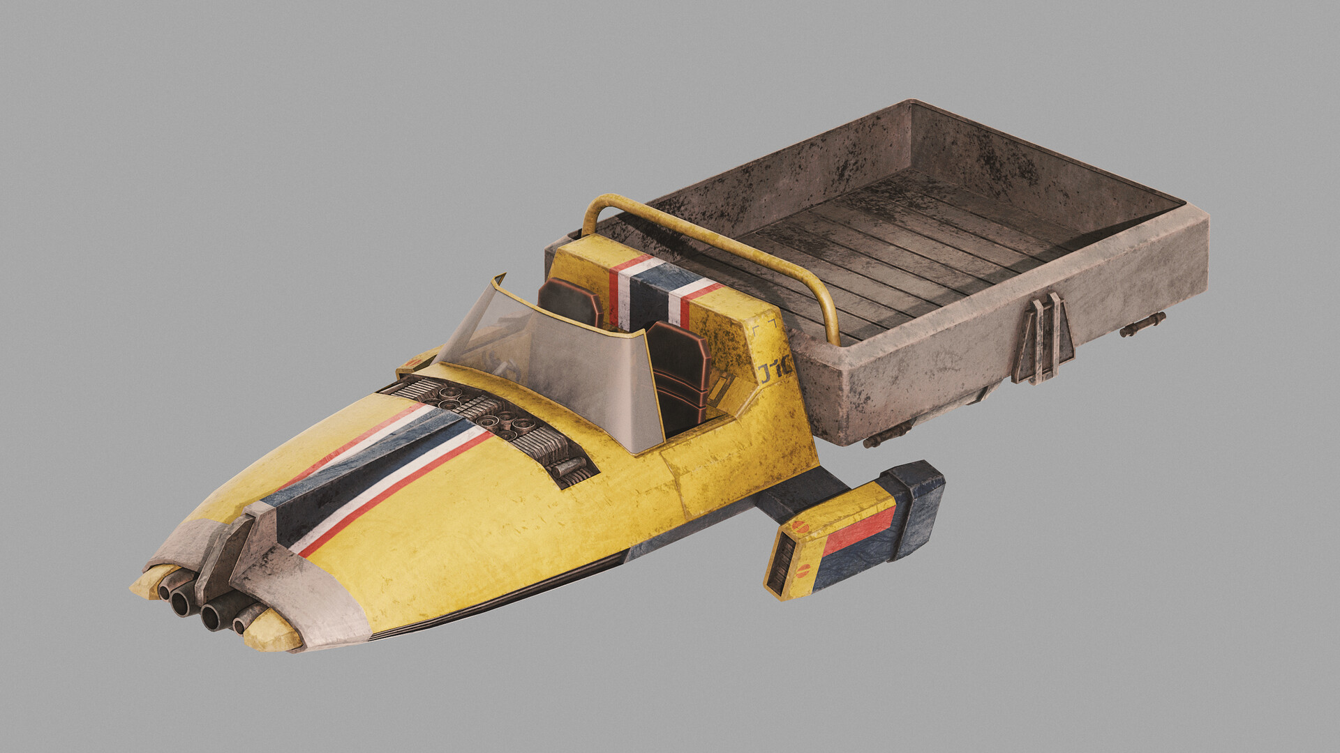 ArtStation - Merve’s Ute Speeder - Star Wars Downunder