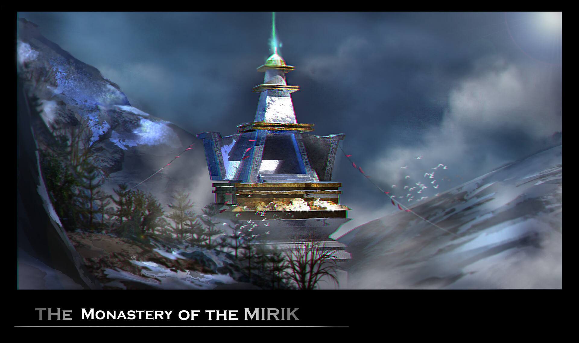 ArtStation - The Monastery of Mirik