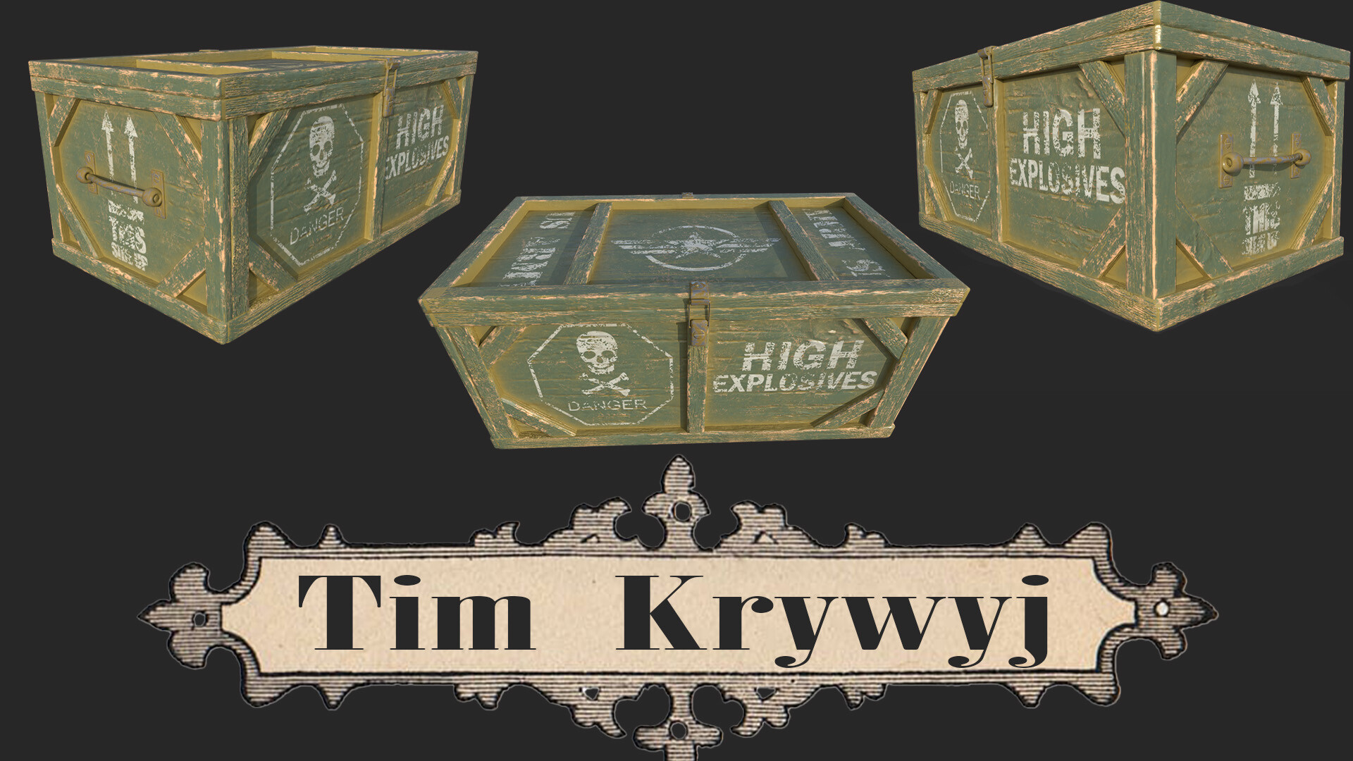 ArtStation - Military Crate