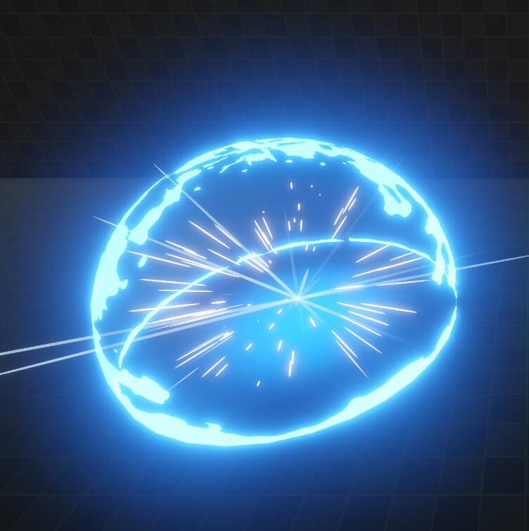 ArtStation - VFX Unity Force Field Explosion