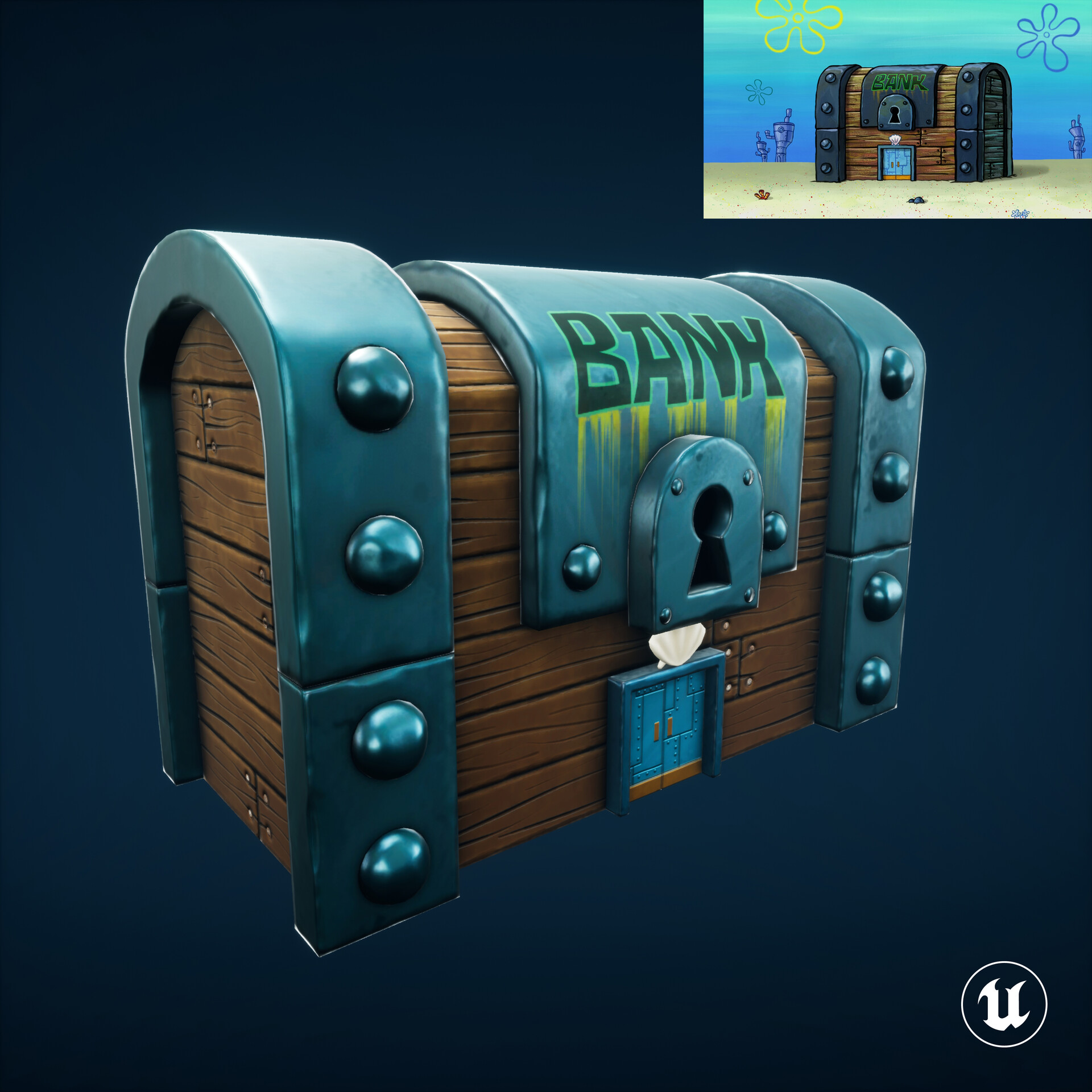 Ariel Shtern - SpongeBob fan art game - Build your own Bikini Bottom (w ...