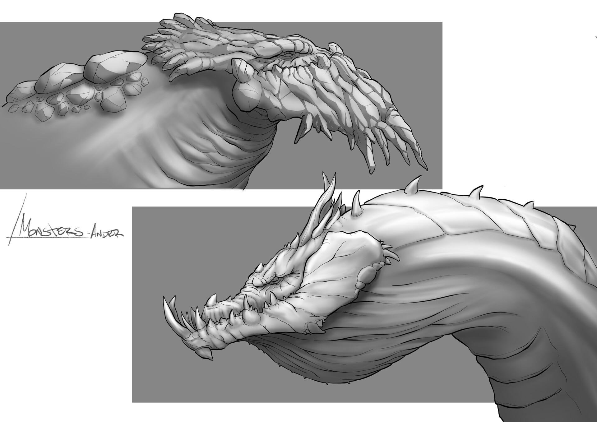 ArtStation - Monster designs