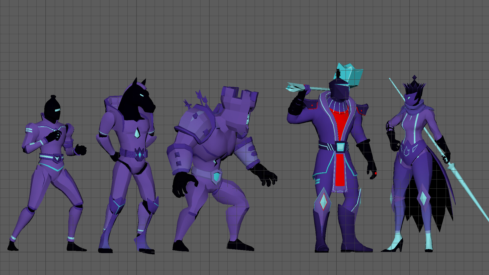 ArtStation - Most of my Animation work for Chechmate Showdown