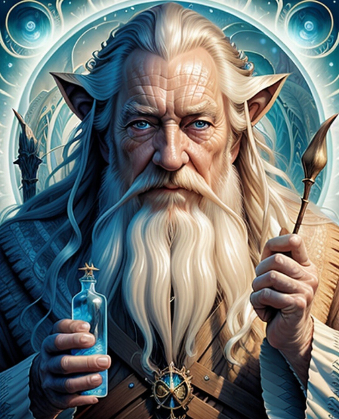 ArtStation - Elf wizard