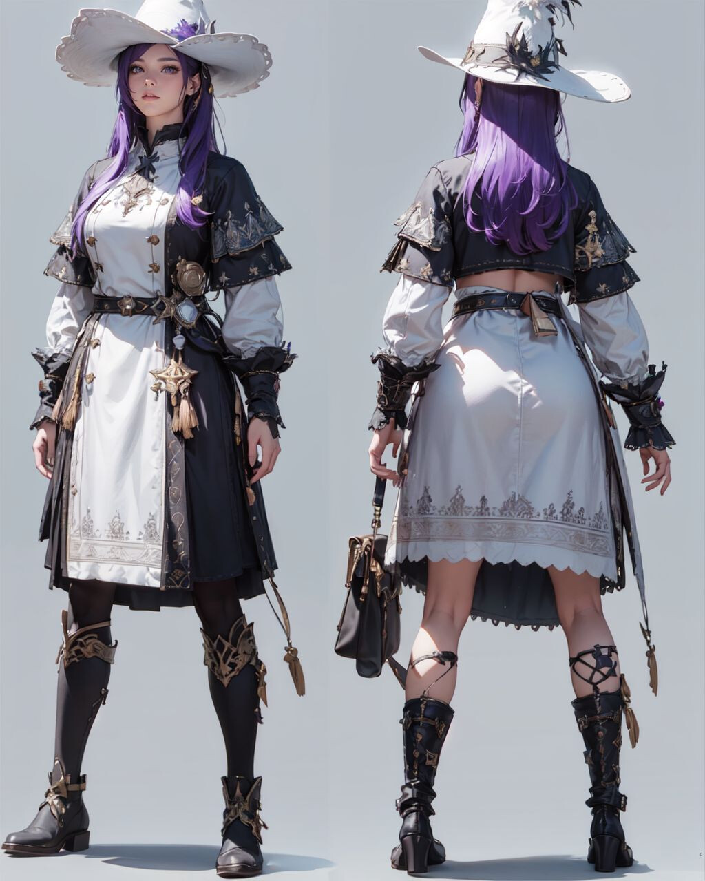 4K Anime Reference Art for Artists and Enthusiasts - 301 White Mage ...