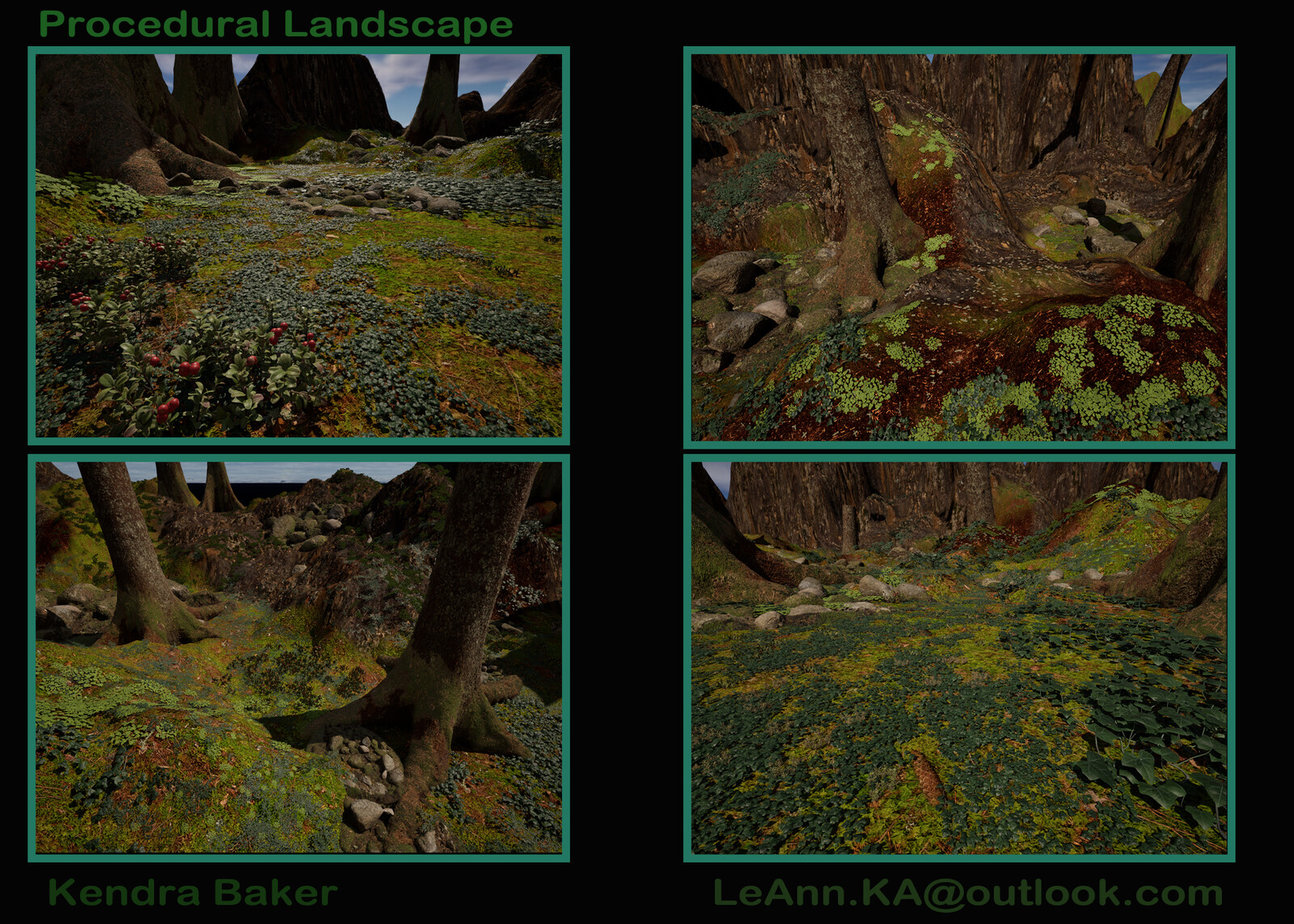 Kendra LeAnn Baker - Environment Art