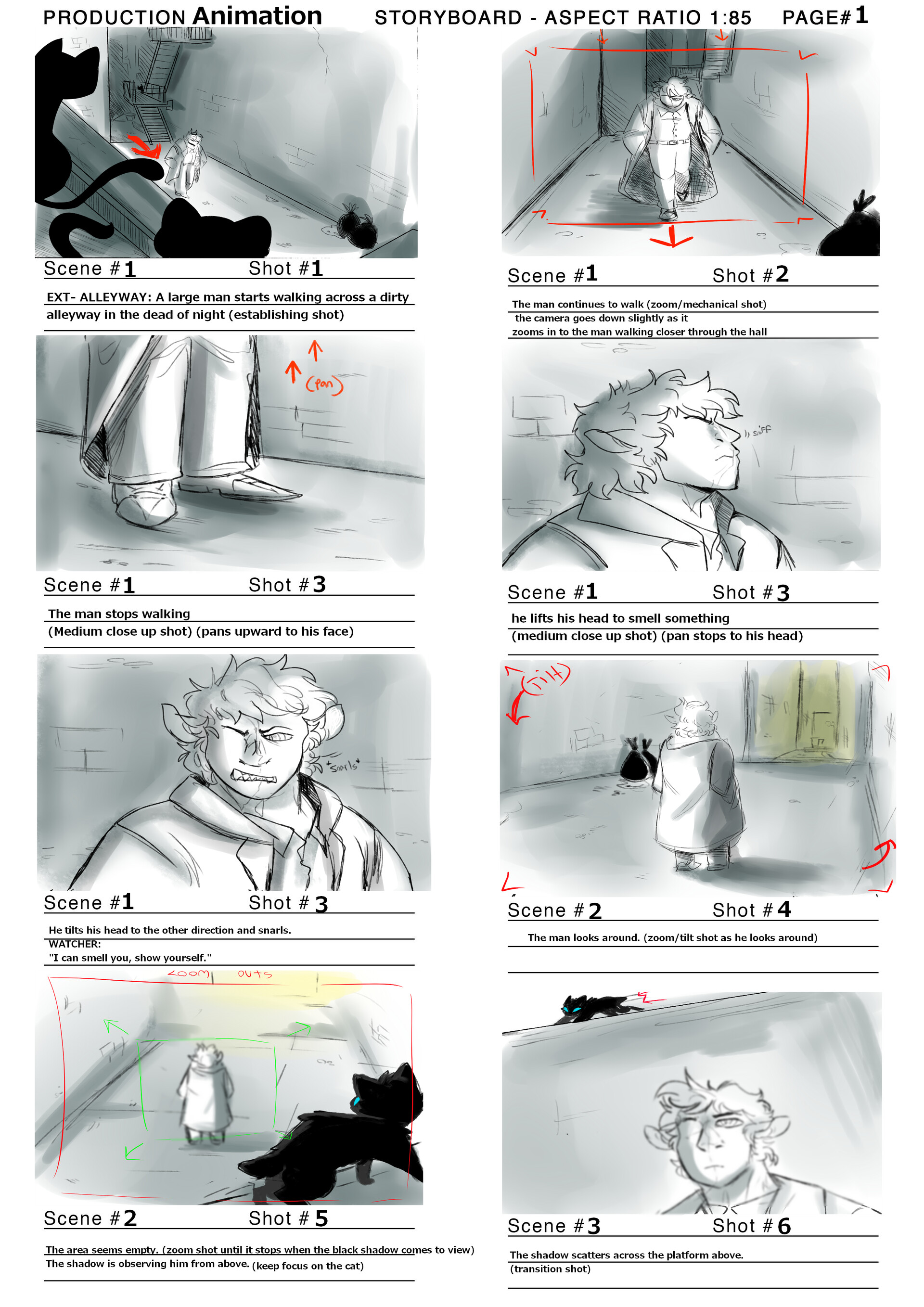 ArtStation - Animations and storyboards