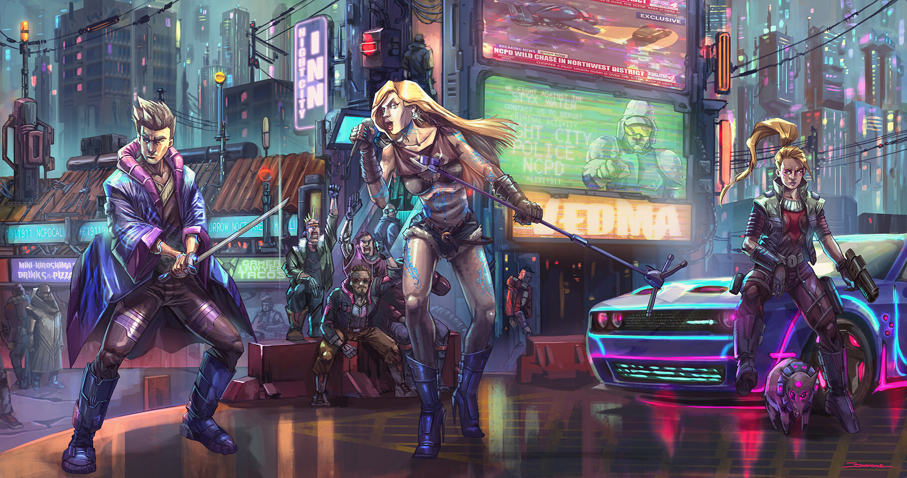 ArtStation - Cyberpunk