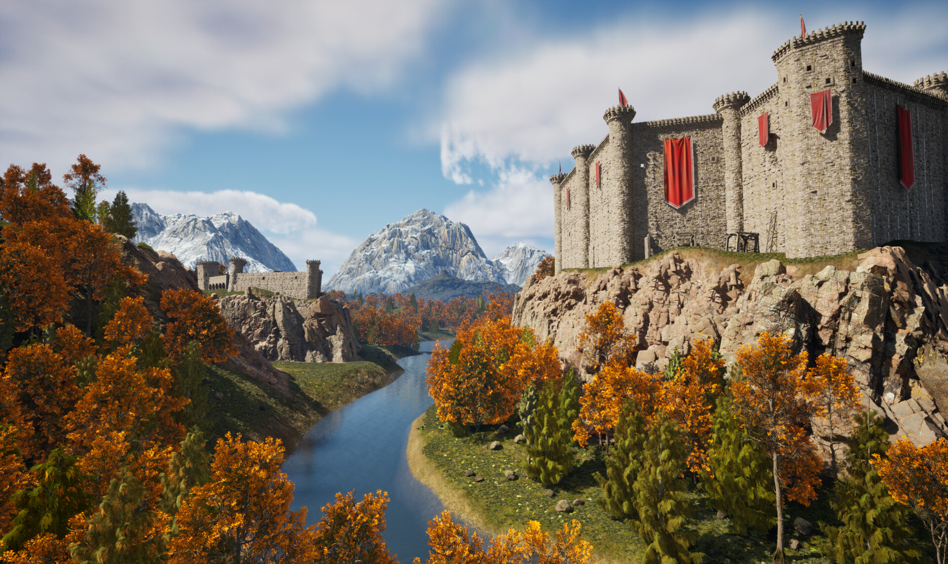 ArtStation - Medieval Castle Environment in UE5