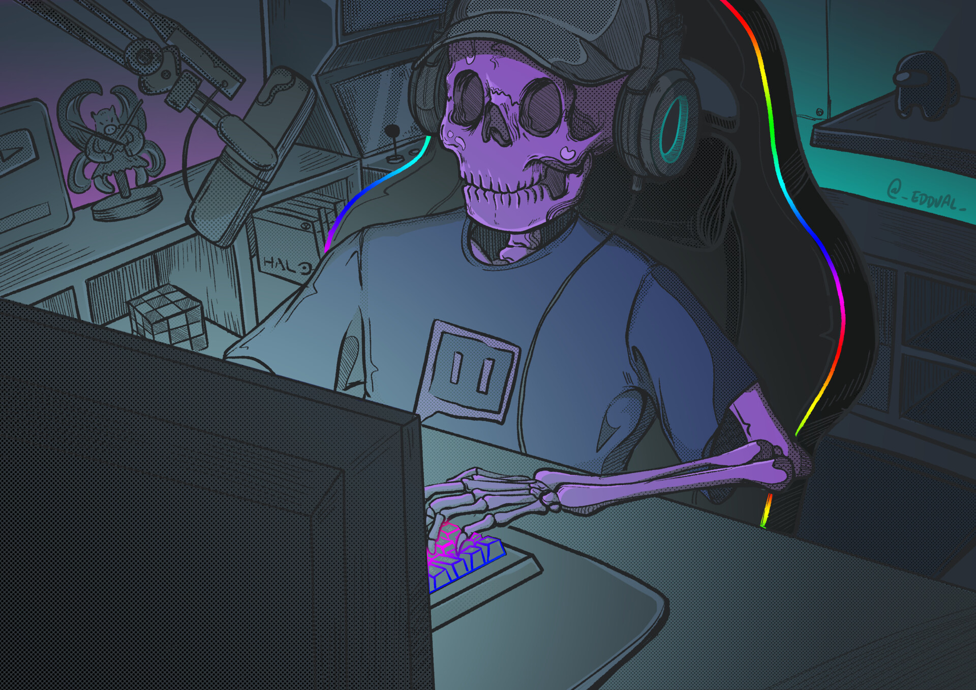 ArtStation - Stream skeleton