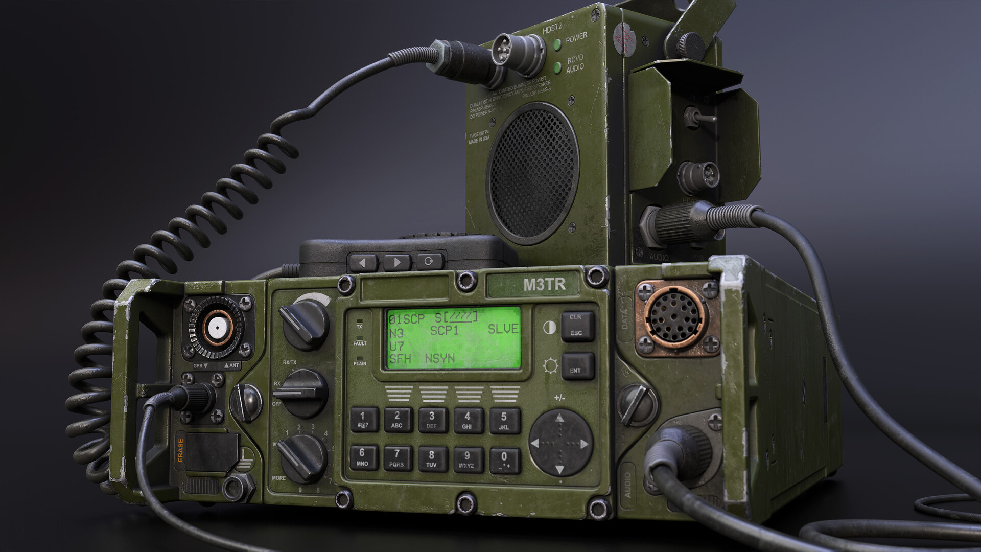 ArtStation - Old military radio station