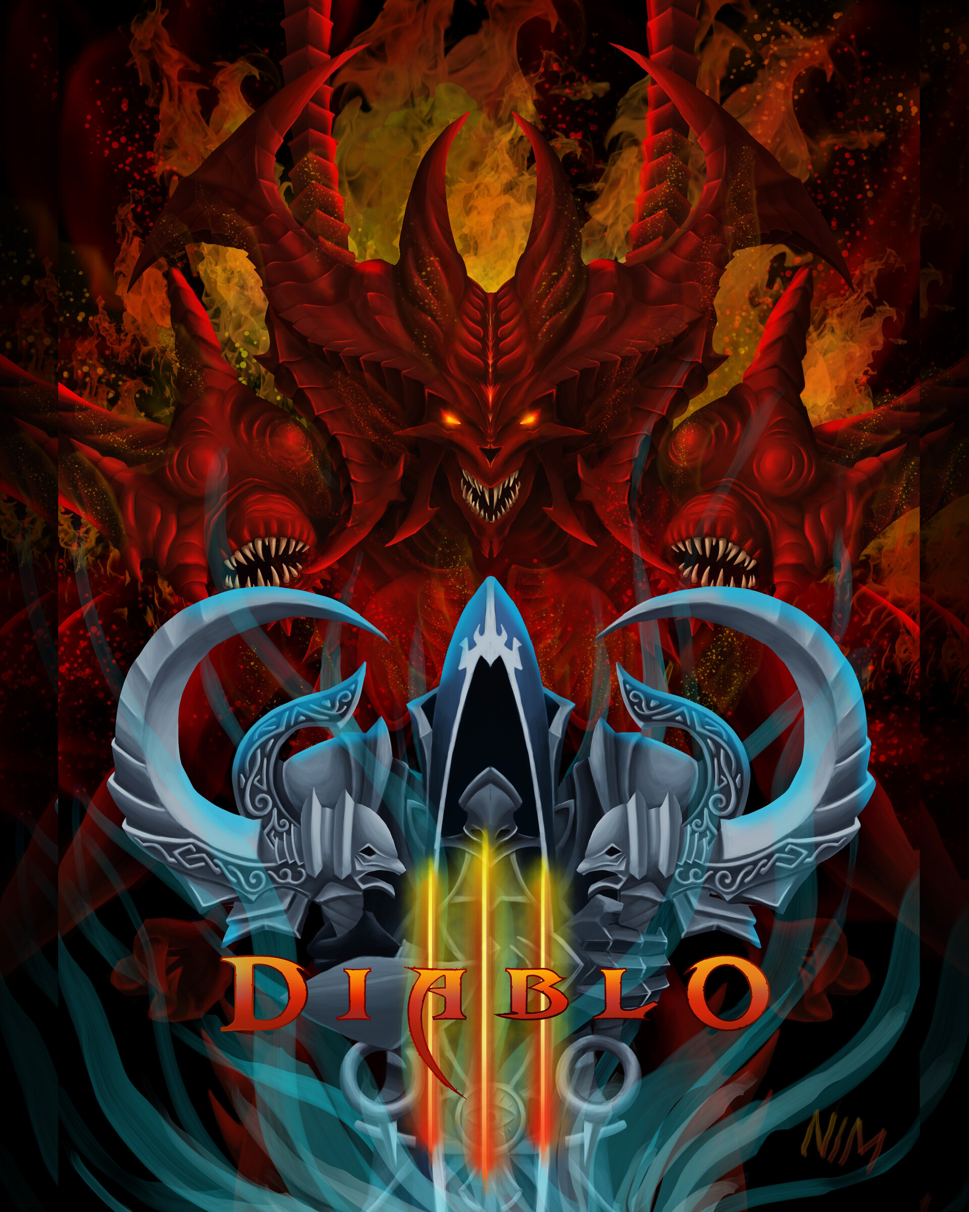 ArtStation - Diablo 3 Poster