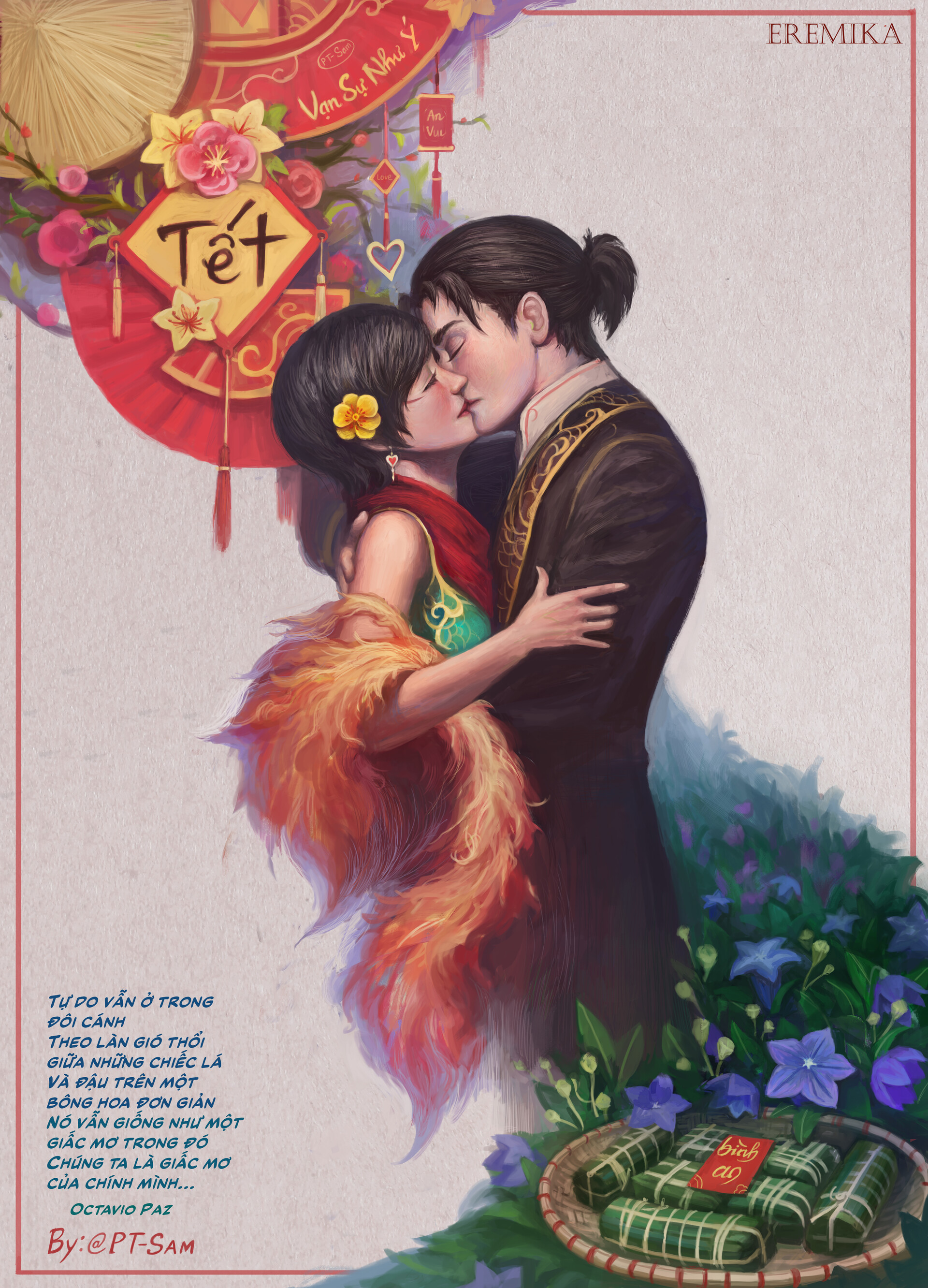 ArtStation - Fanart Eren&Mikasa