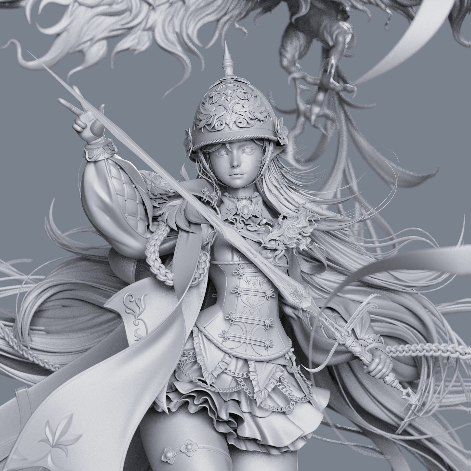 ArtStation - Seven Knights 2 - Rachel