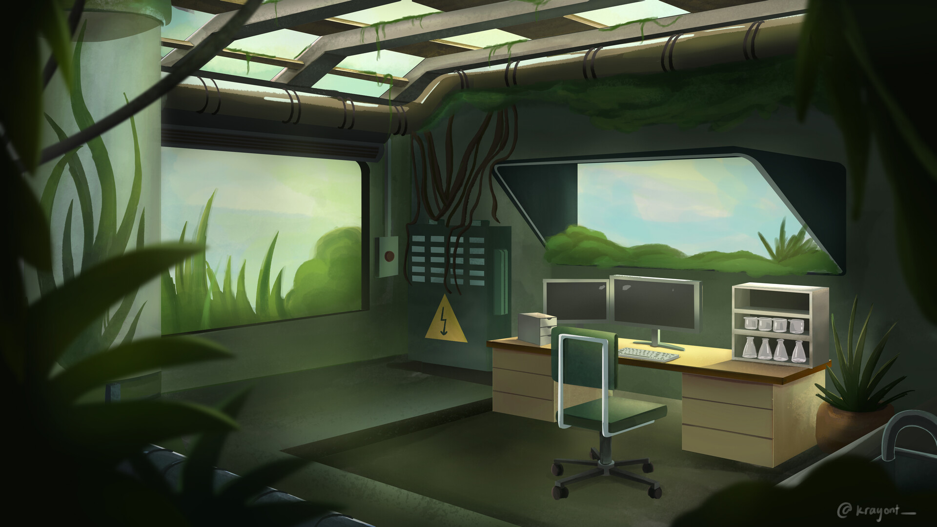 ArtStation - Solarpunk Lab